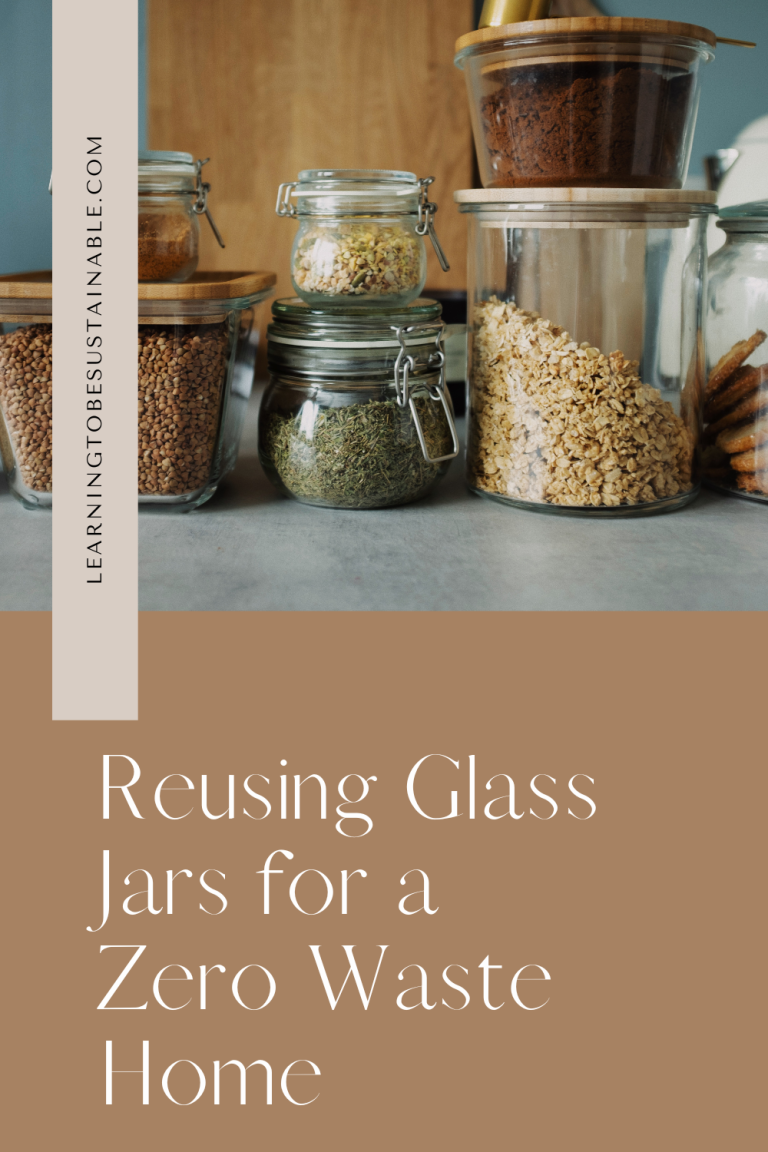 10 Tips For Reusing Glass Jars At Home - Learning To Be Sustainable